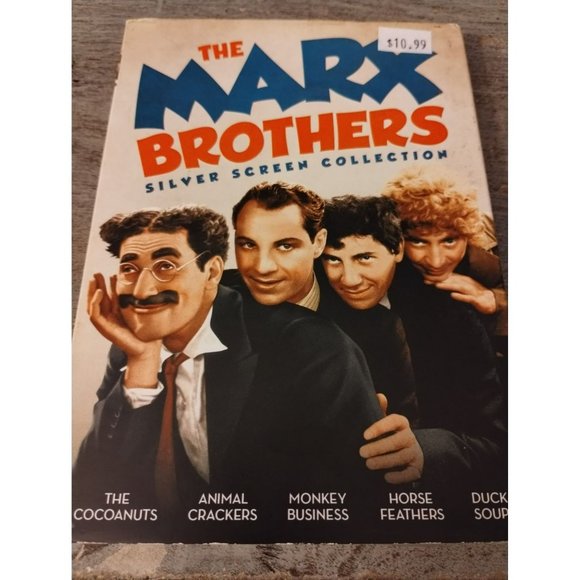Media | The Marx Brothers Silver Screen Collection Dvd | Poshmark